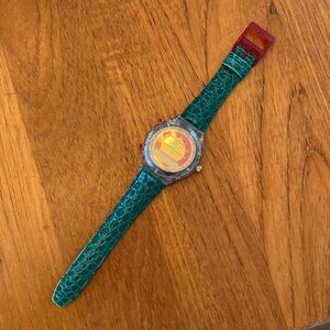 Swatch | Wearables | Rare Vintage 9s Swatch Beepup Pager Watch | Poshmark